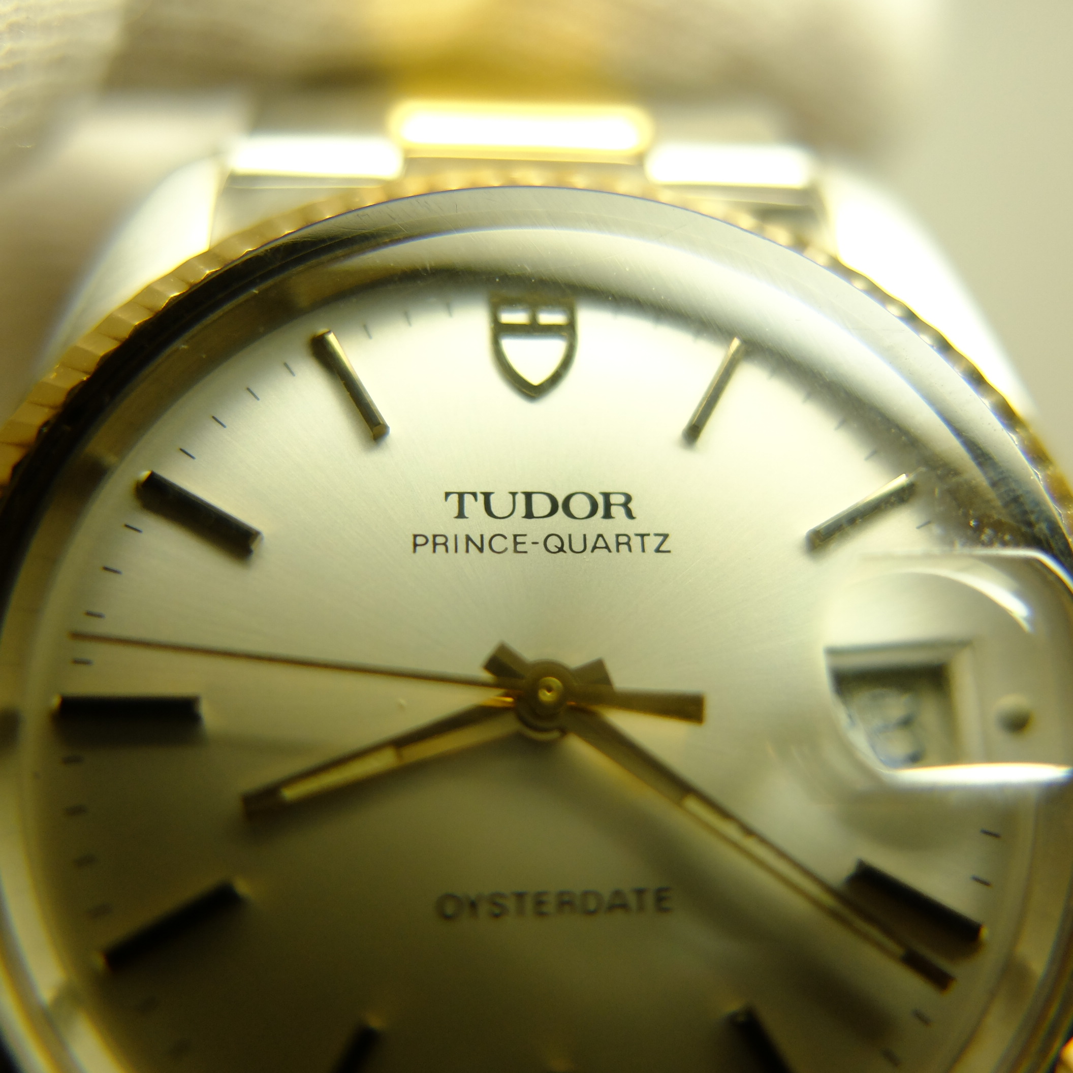 FS: 63 PIC TUDOR TWO TONE PRINCE QUARTZ WITH 78370 OYSTER BAND,USD1188 ...