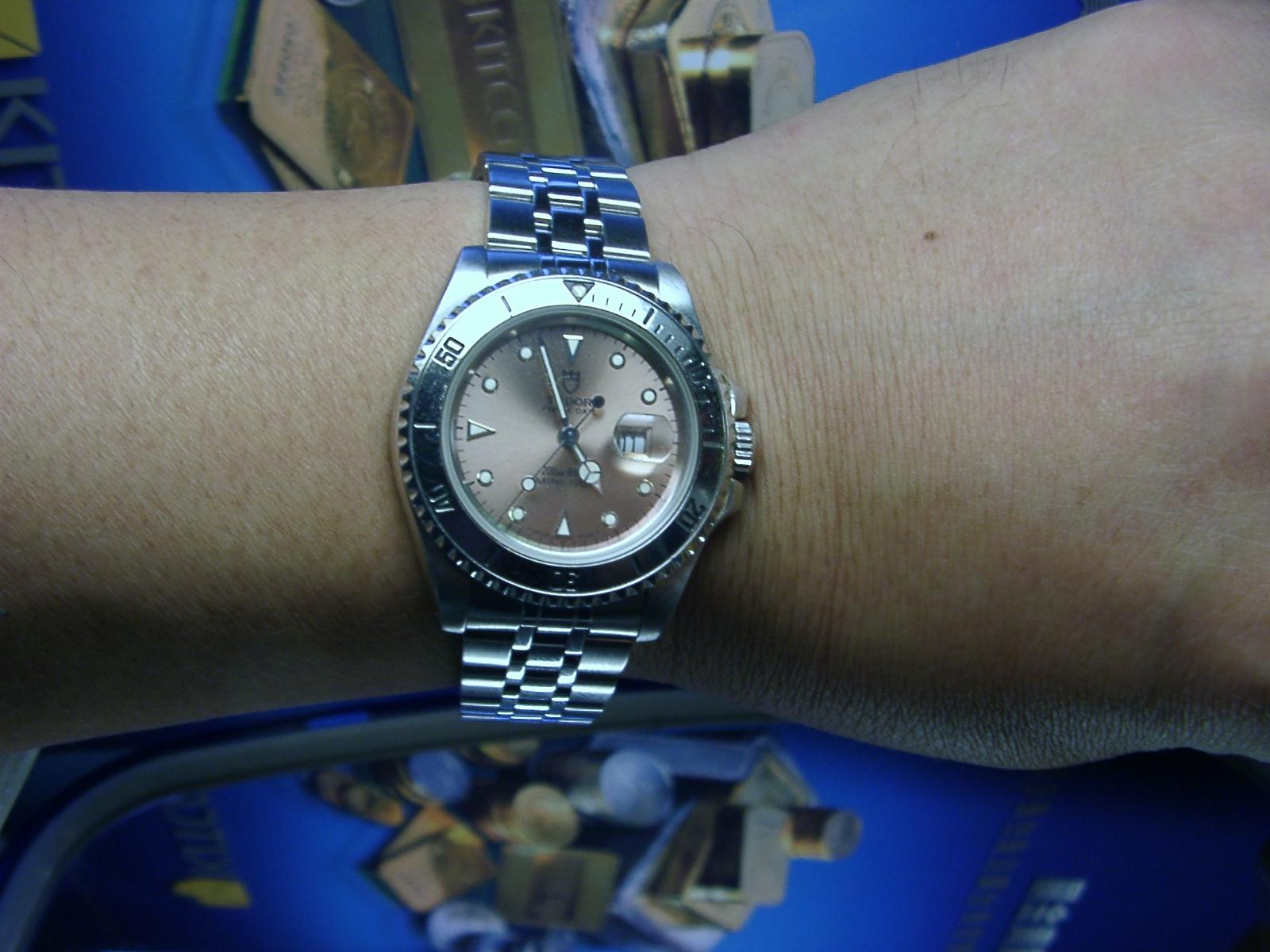 FS: Tudor MiniSUB 73190 with Paper, MANY PHOTO Champagne dial, original ...